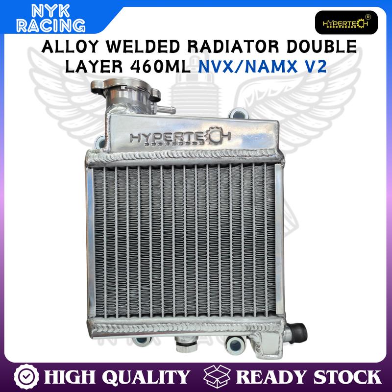 HYPERTECH ULTIMATE PRO ALLOY WELDED RADIATOR DOUBLE LAYER 460ML ...