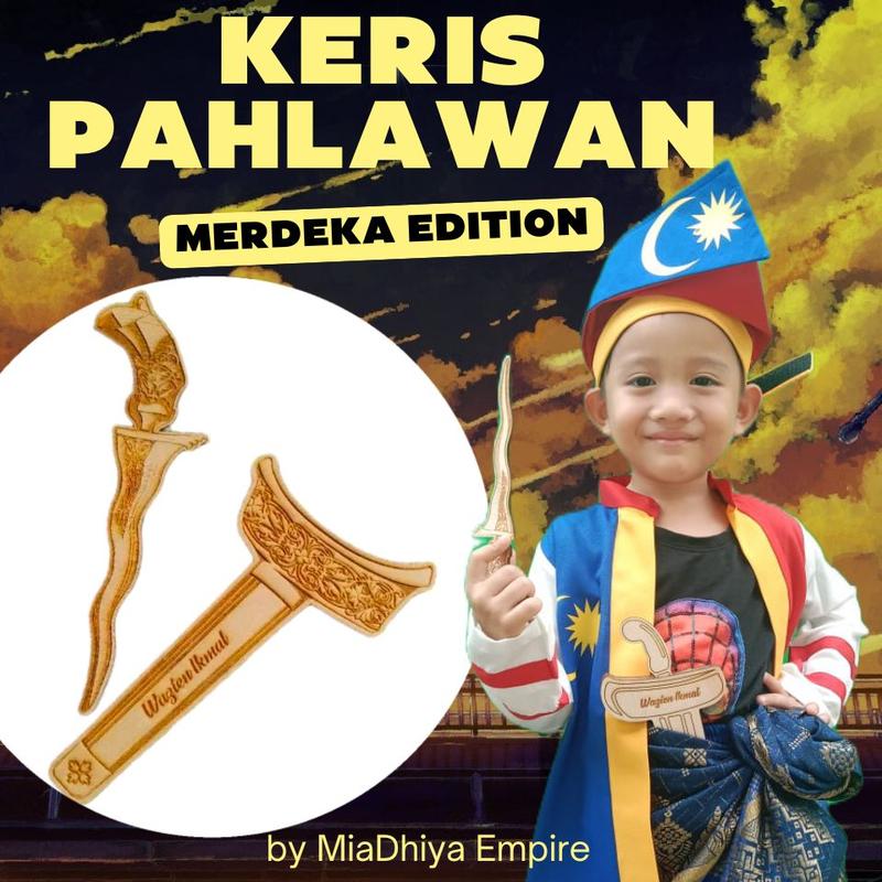 Replika Keriss / Aksesori Merdeka untuk Pertandingan Busana Tradisional ...