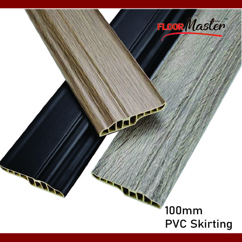 Floor Master PVC Skirting 100mm / Wall Line 100mm PVC - TikTok Shop ...