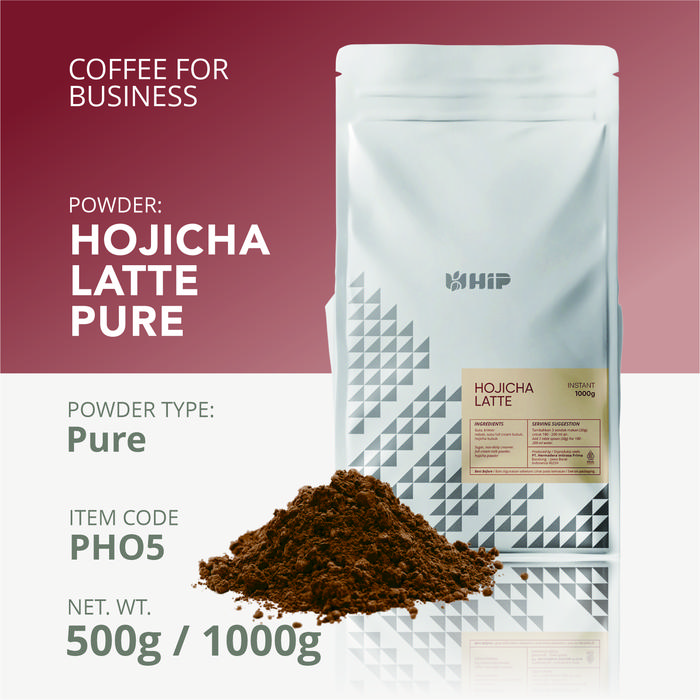 Jual HOJICHA LATTE PURE - POWDER DRINK - 500gr - Kota Bandung ...