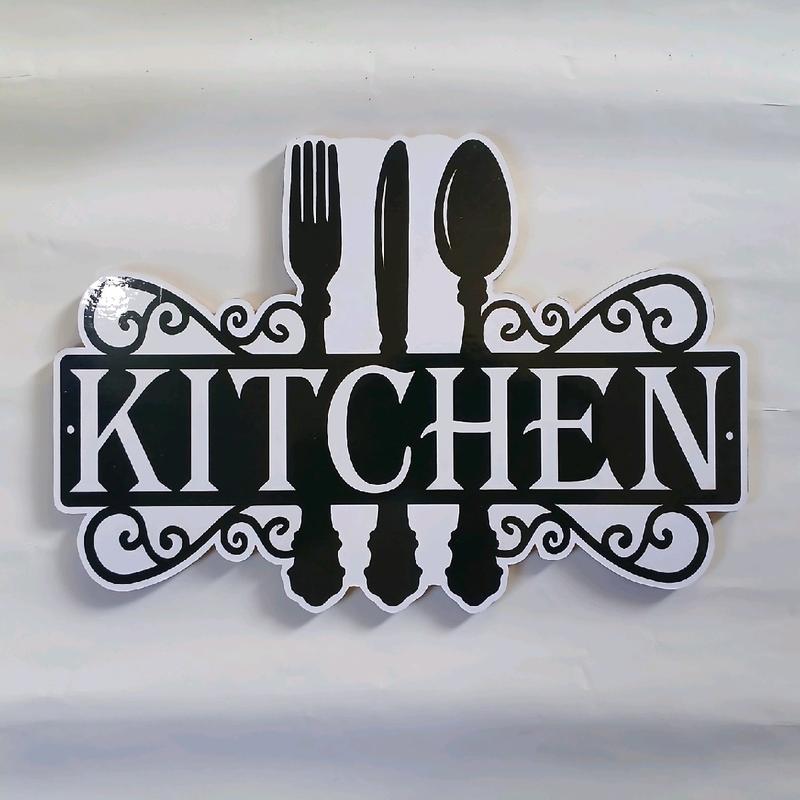 Papan Nama Kitchen Hiasan Dinding untuk Dapur - Shop | Tokopedia