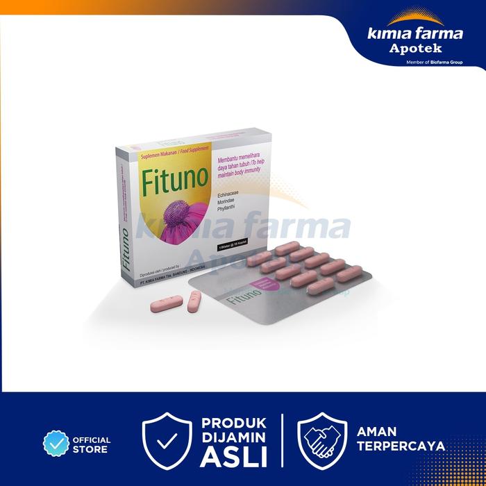 Promo FITUNO BLISTER 10 KAPLET / SUPLEMEN DAYA TAHAN TUBUH / KIMIA ...