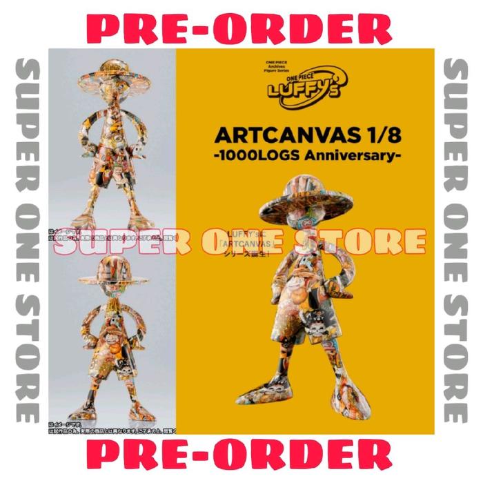 Jual LUFFY's ARTCANVAS 1/8 1000 LOGS Anniversary ONE PIECE PREMIUM ...
