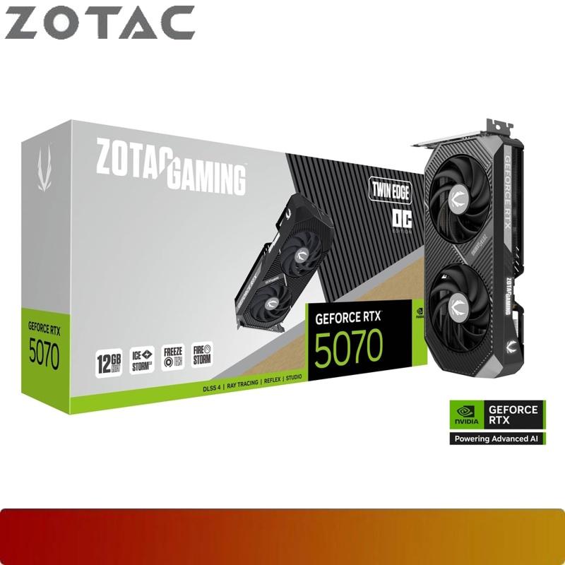 ZOTAC GAMING GeForce RTX 5070 Twin Edge OC 12GB GDDR7 - Shop | Tokopedia