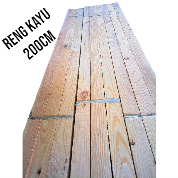 Reng 2x3 cm / Panjang 200 cm / Reng List Stick Reng Sudah Diserut ...