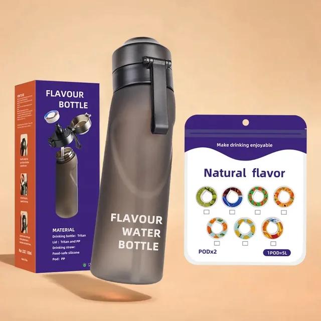 Botol Air, Kapasiti 650ml, Termasuk 1 Pod Perisa Percuma, [Gembira ...