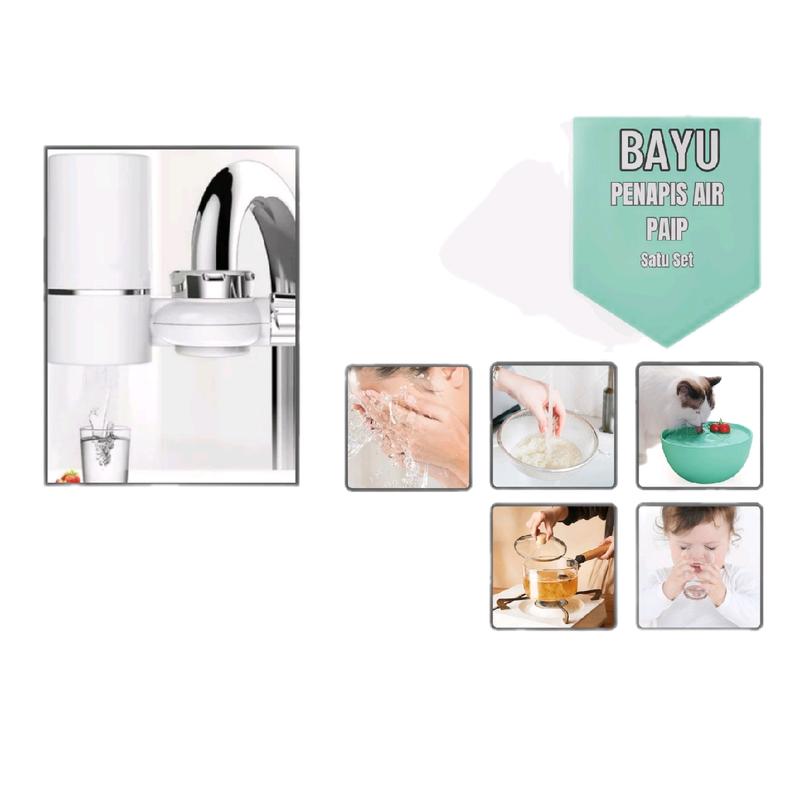 Bayu Penapis Air Sinki - Penapis Air Minuman Berkualiti - TikTok Shop ...