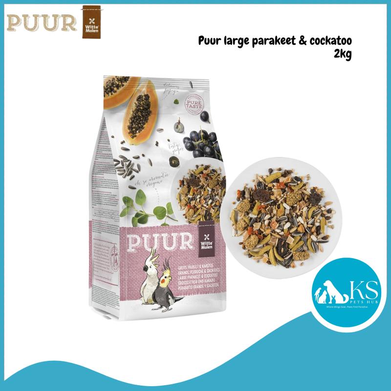 Witte Molen Puur Cockatiel & Cockatoo 2kg Parrot Bird Feed - TikTok ...