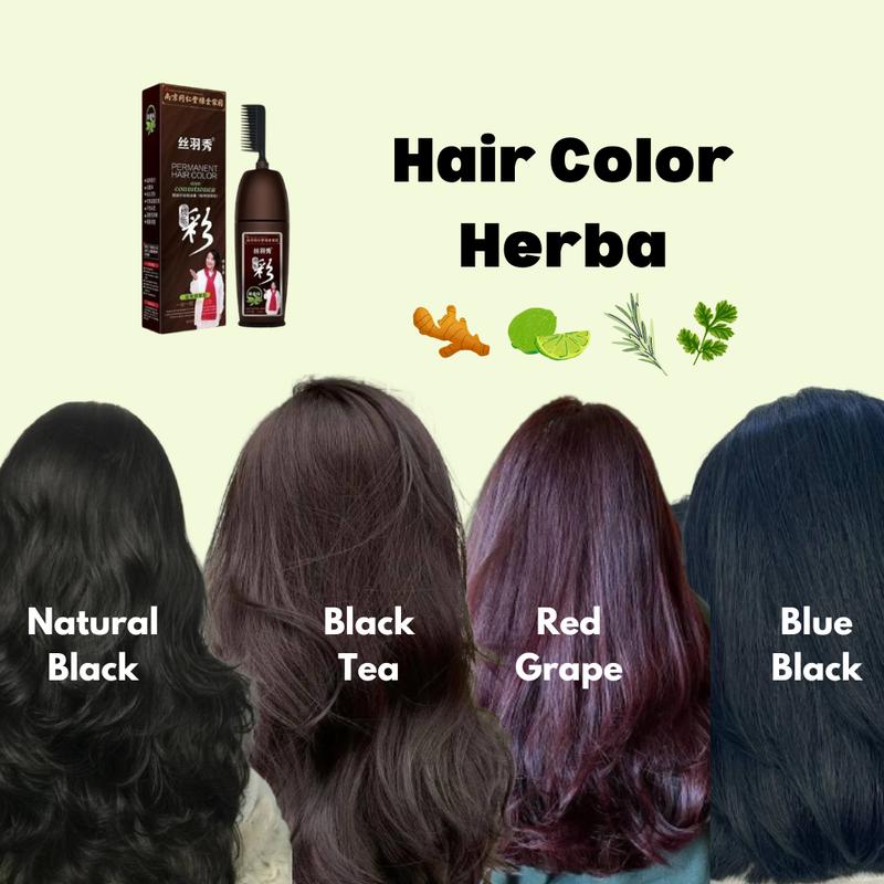 Syampu Pewarna Rambut, 3 dalam 1, Penutup Rambut Perak, Kapasiti ...