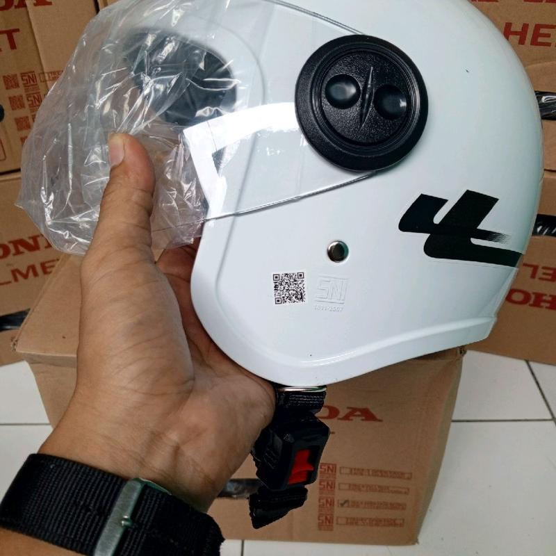 Helm original honda stylo model pilot retro bogo scoopy - Shop | Tokopedia