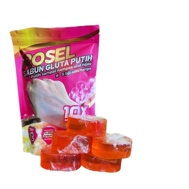 ROSEL SABUN PUTIH[dalam plastik ada 5ketul]50gramx5ketul. - TikTok Shop ...