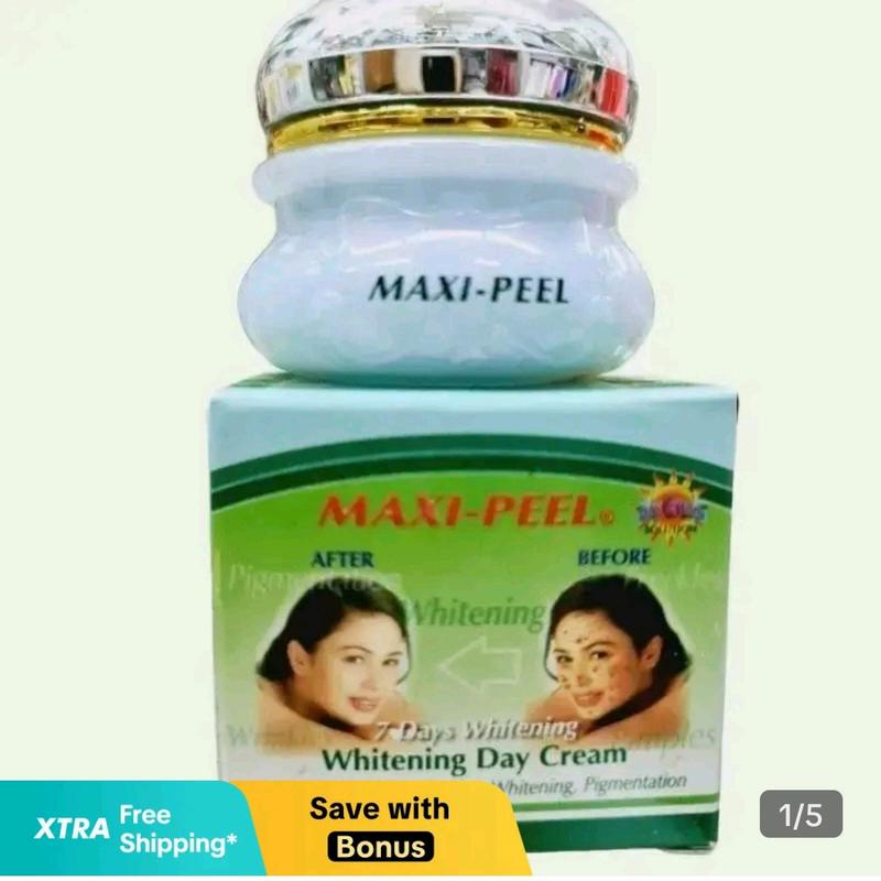 MAXIPEEL DAY CREAM Whitening Cream Ready Stock Hydrating Skincare - TikTok Shop Malaysia
