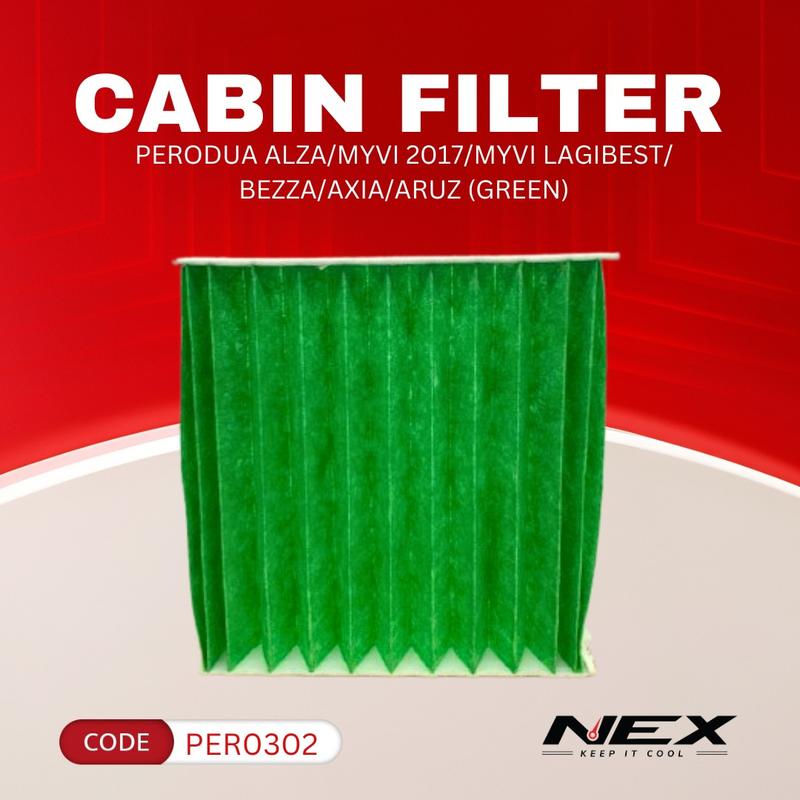 PERODUA CABIN AIR FILTER ALZA / MYVI 2017 / MYVI LAGIBEST / AXIA ...