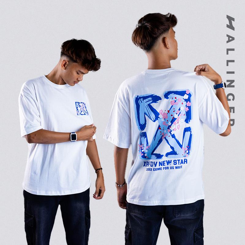HALLINGER UNISEX HIPSTER OVERSIZE PRINTED SHORT SLEEVE T-SHIRT - TikTok ...