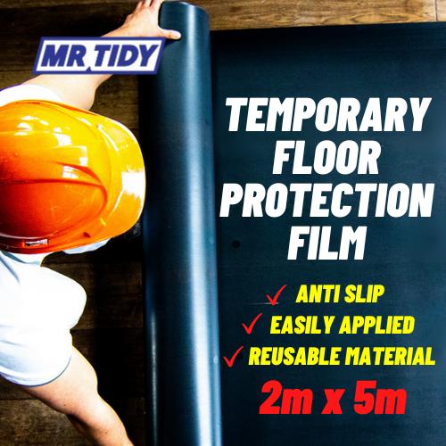 Mr Tidy Multipurpose Temporary Floor Protection Film / Dust Protection ...