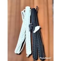 Jual 1set Tali Kur Hitam Plus Pluit Dan Putih Tebal Besar 1set Talikur ...
