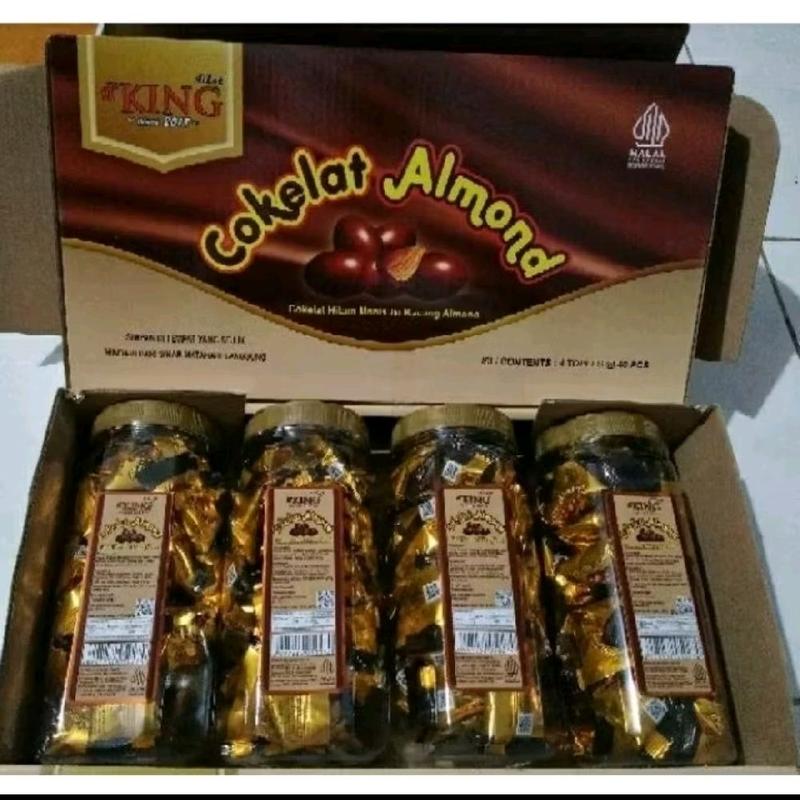 Coklat almond Coklat hitamManis isi Kacang almond - Shop | Tokopedia