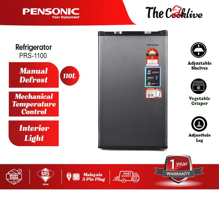Pensonic 110L Single Door Refrigerator PRS-1100 Peti Sejuk with ...