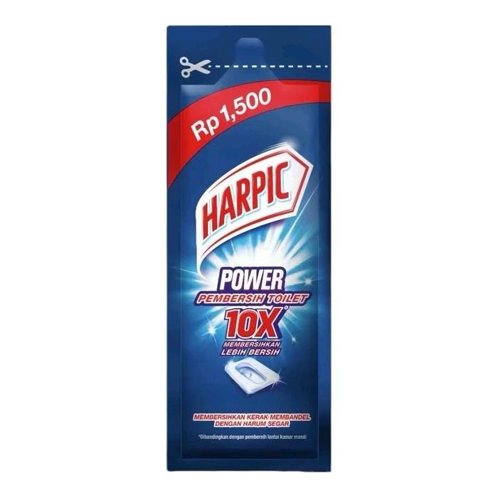 Jual HARPIC Power Lime Sachet 25ML (4 SACHET) Pouch Pembersih Kamar ...
