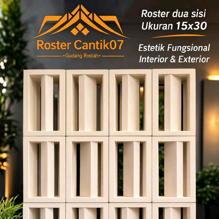 Jual roster motif nako ukuran 15x30 & 15x25 - Abu-abu, 25x15 - Jakarta ...