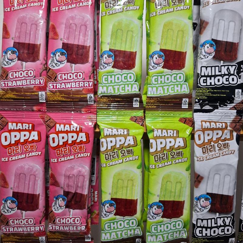 Mari Oppa Ice Cream Candy | Permen Susu berbagai rasa #Viral#susu#Enak# ...