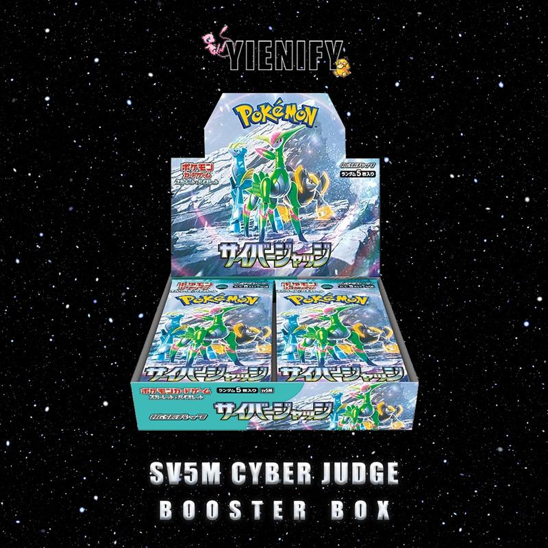Japanese Pokemon SV5M Cyber Judge Booster Box - TikTok Shop Singapore