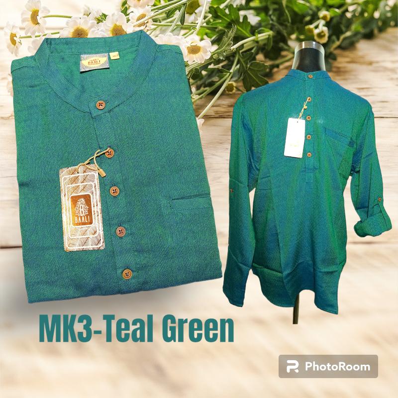 Men's Cotton Short Kurta/Jippa with Long & 3/4 (2 in 1) Sleeve - TikTok ...