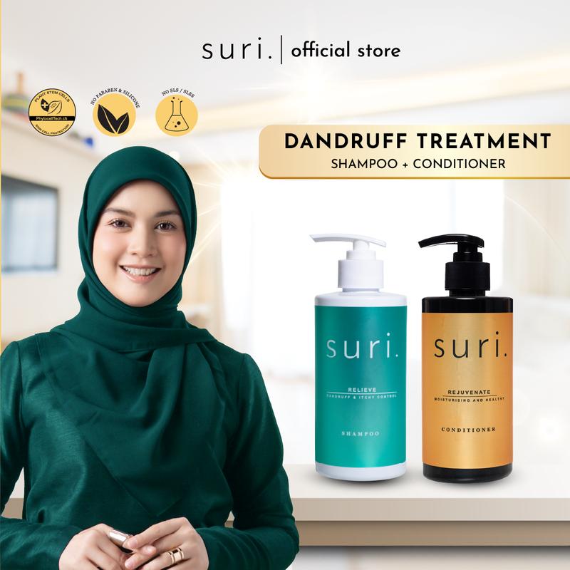 Suri Relieve Dandruff & Itchy Control Shampoo + Conditioner Haircare ...