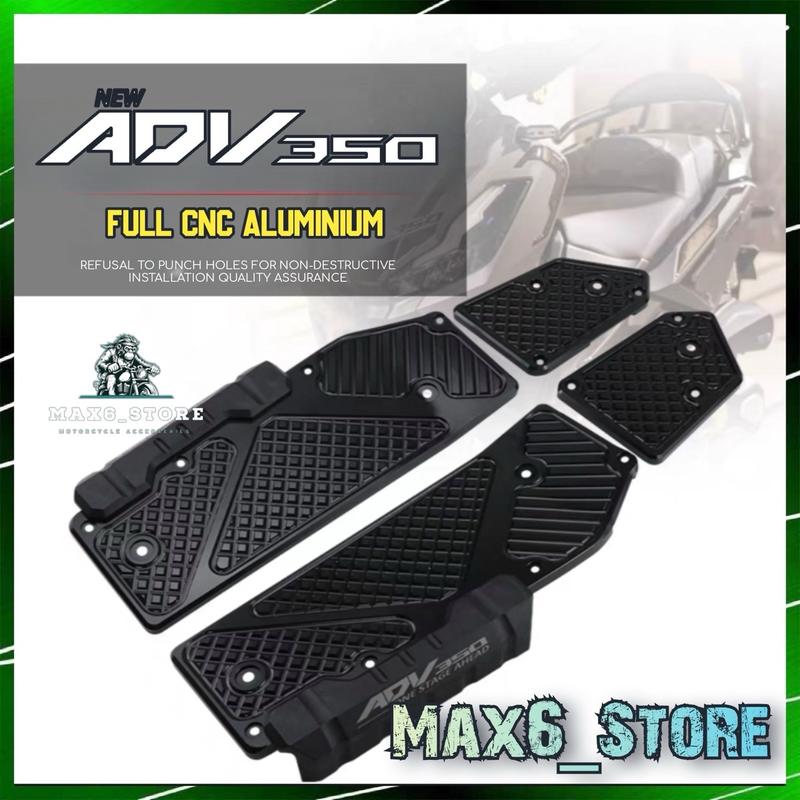 HONDA ADV350 CNC ALUMINIUM CARPET FOOTREST MATTING FOOTBOARD - TikTok ...