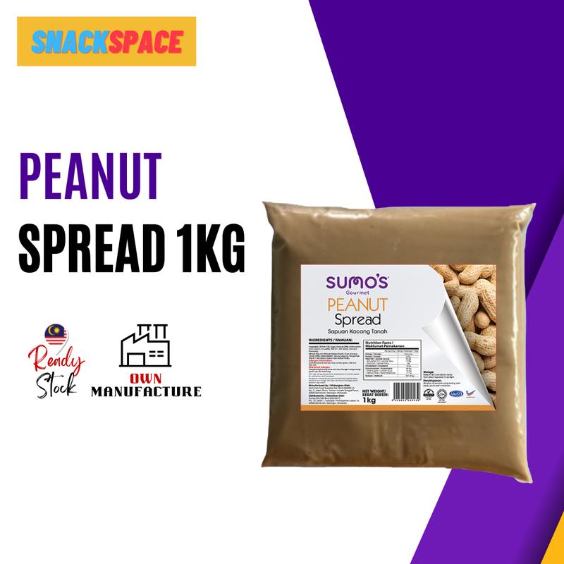 Sumo's Premium Peanut Spread 1kg Refill Pack Halal - TikTok Shop Malaysia