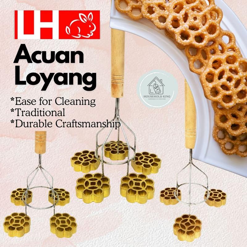 Loyang Honeycomb Biscuits/ Rose Cookies Mould / Tembaga Acua - TikTok ...
