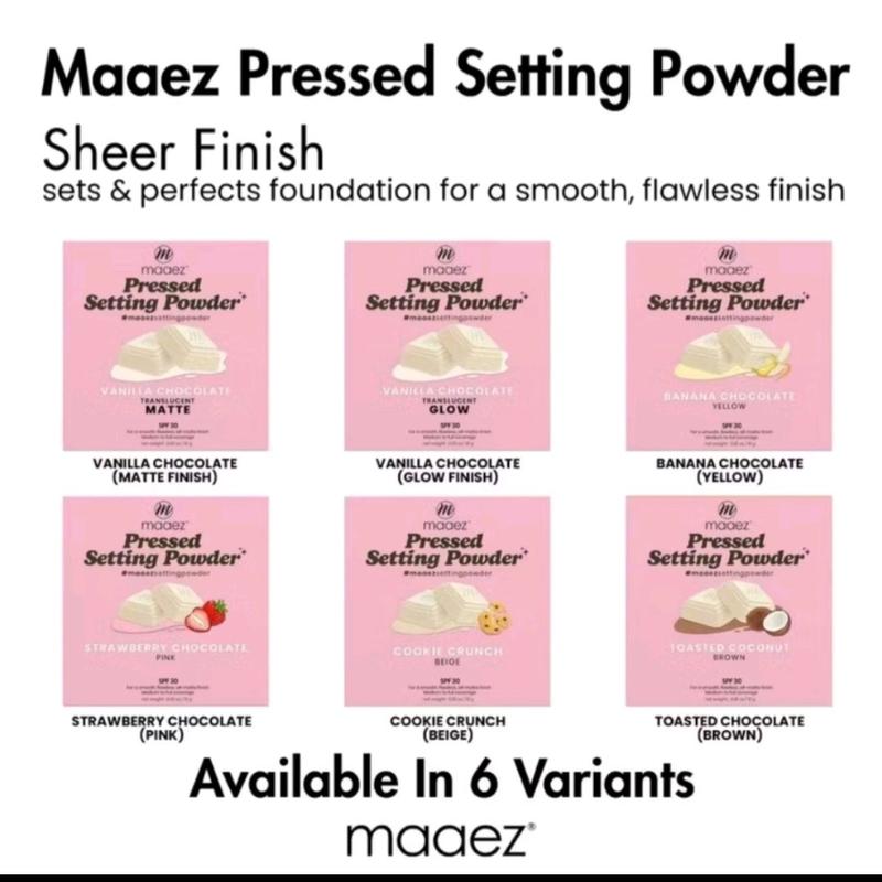 MAAEZ PRESSED SETTING POWDER - TikTok Shop Singapore