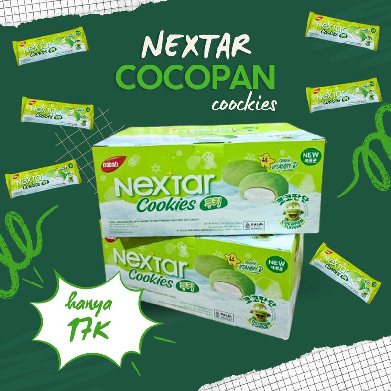 Nextar Coockies Cocopan Baru (10pcsx1box) Cookies Makanan Cemilan ...