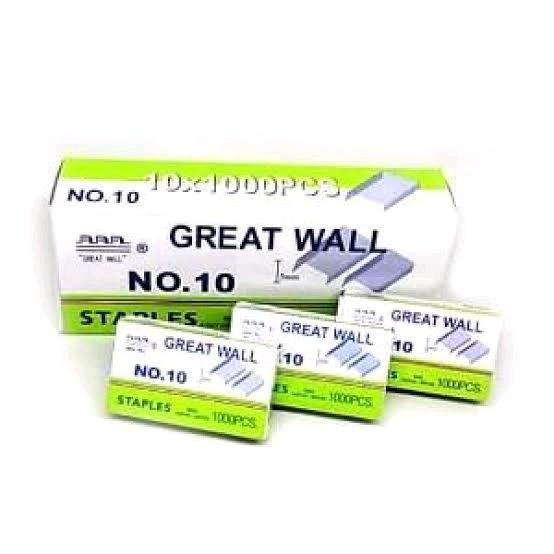 (1 pack 10 kotak) Refill Isi Staples Great wall edson nomer - Shop ...