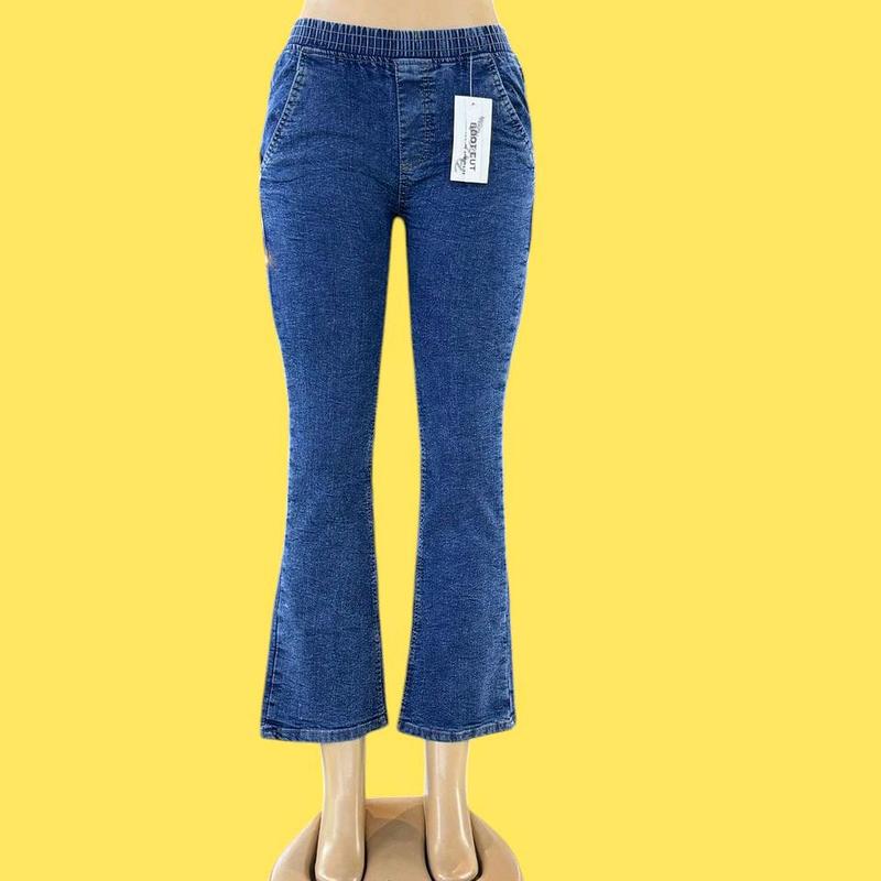 Bootcut jegging asid wash premium super strechable for women's. - TikTok Shop Malaysia