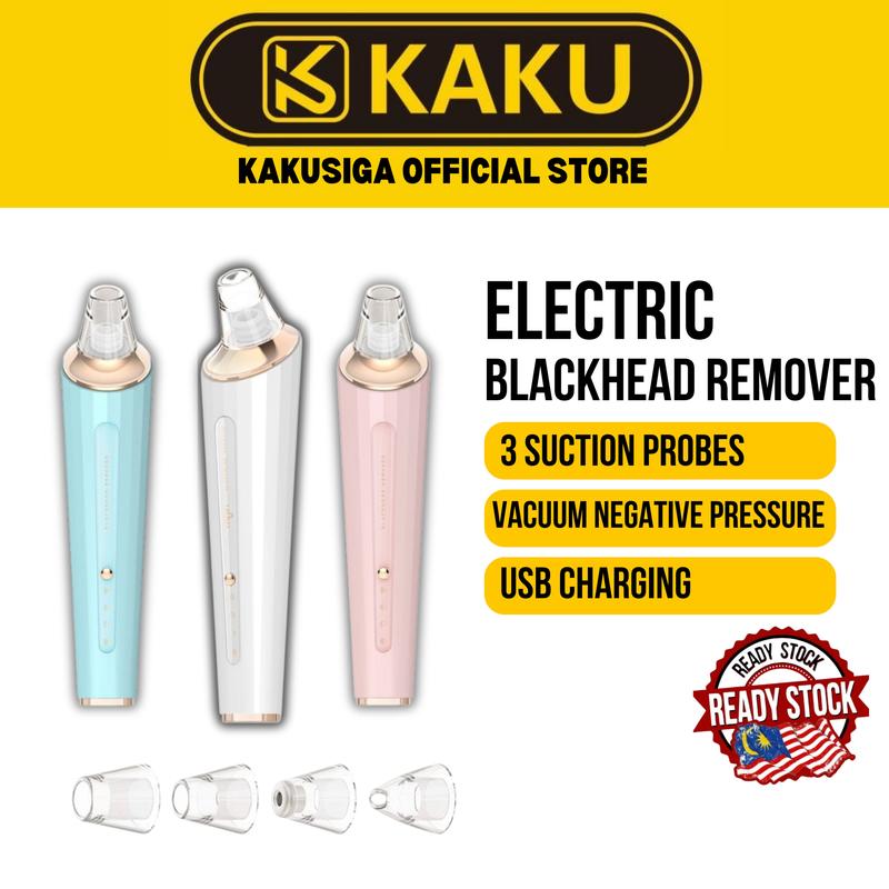 Electric Blackhead Removal With 3 Level Suction 4 Care Heads - TikTok ...