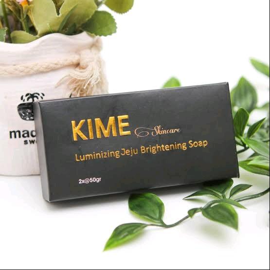 2 Pcs Sabun KIME Skincare Luminizing Jeju Brightening - Shop | Tokopedia