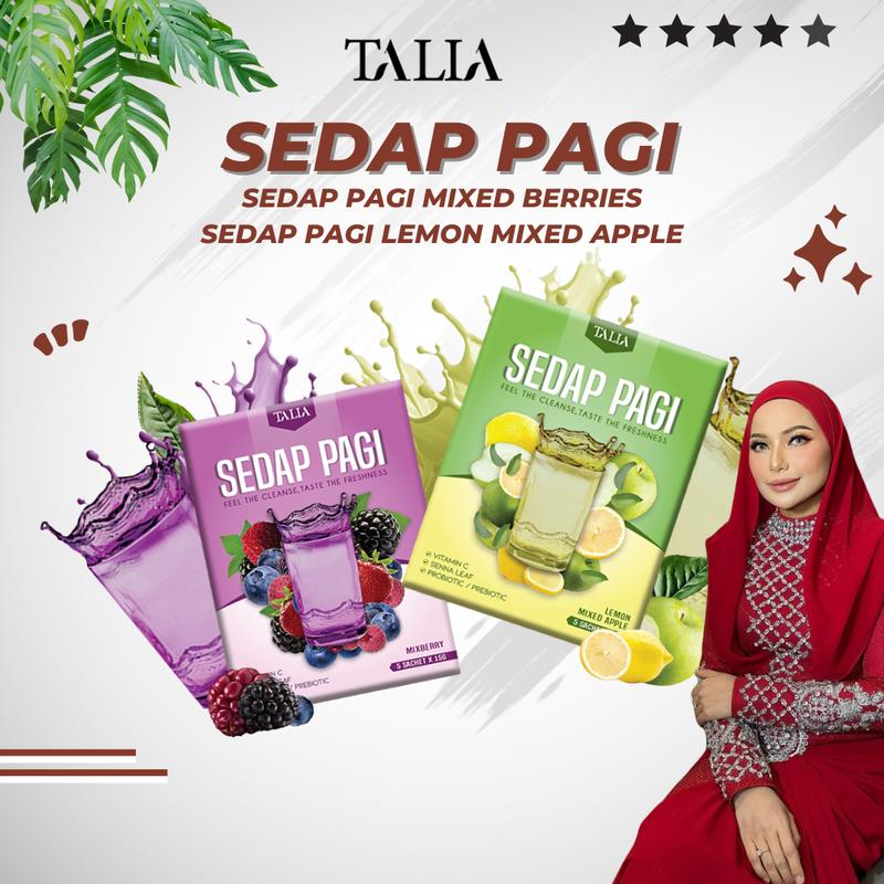 TALIA MINUMAN BUAH LEMON MIXED APPLE DAN MIXED BERRY Drink Juice ...