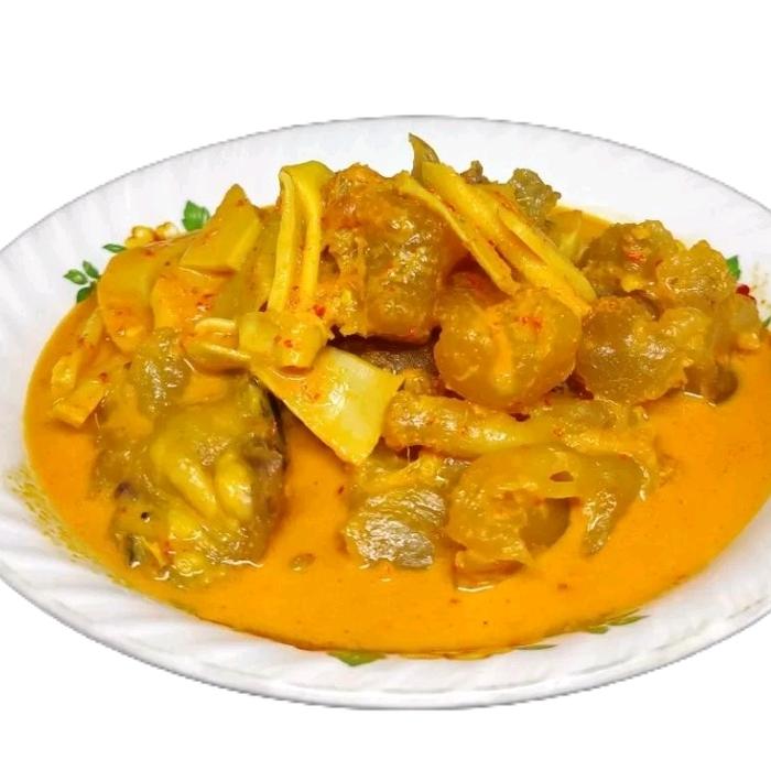 Jual nasi padang gulai tunjang/kikil sapi komplit Food Masakan Rice ...