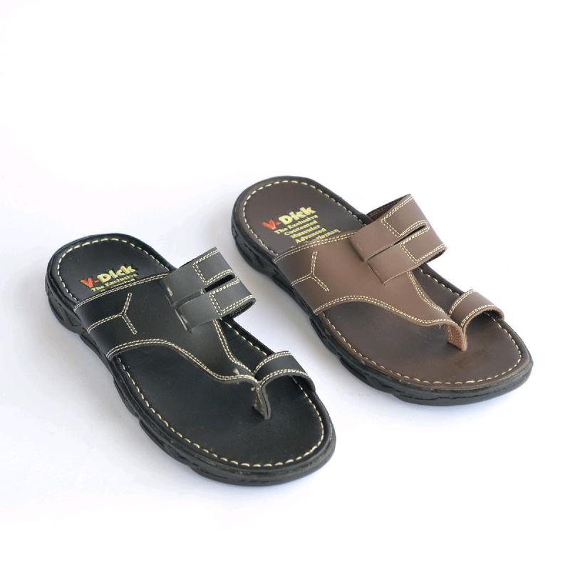 Vdick_ Sandal pria jepit jempol PCC (jahit tembus)/ Sendal Pria - Shop ...
