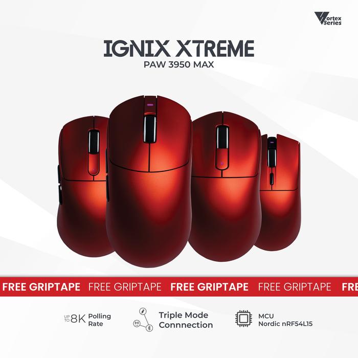 Promo VortexSeries IGNIX Xtreme F1 F3 F5 F7 Wireless Gaming Mouse ...