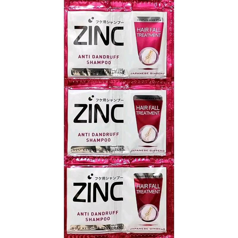 Zinc shampoo saschet sampo zinc - Shop | Tokopedia