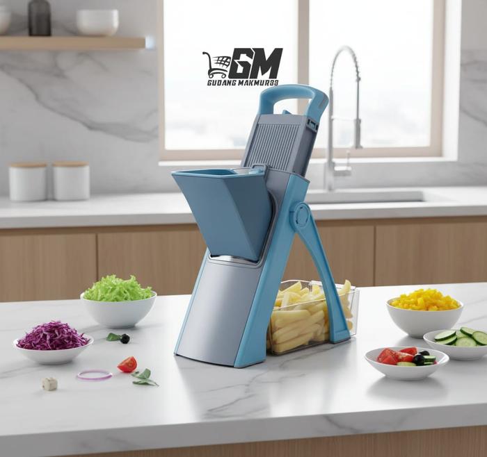 Promo 5 in 1 MULTIFUNCTION CUTTER PEELER ALAT PEMOTONG SAYURAN DAN BUAH ...