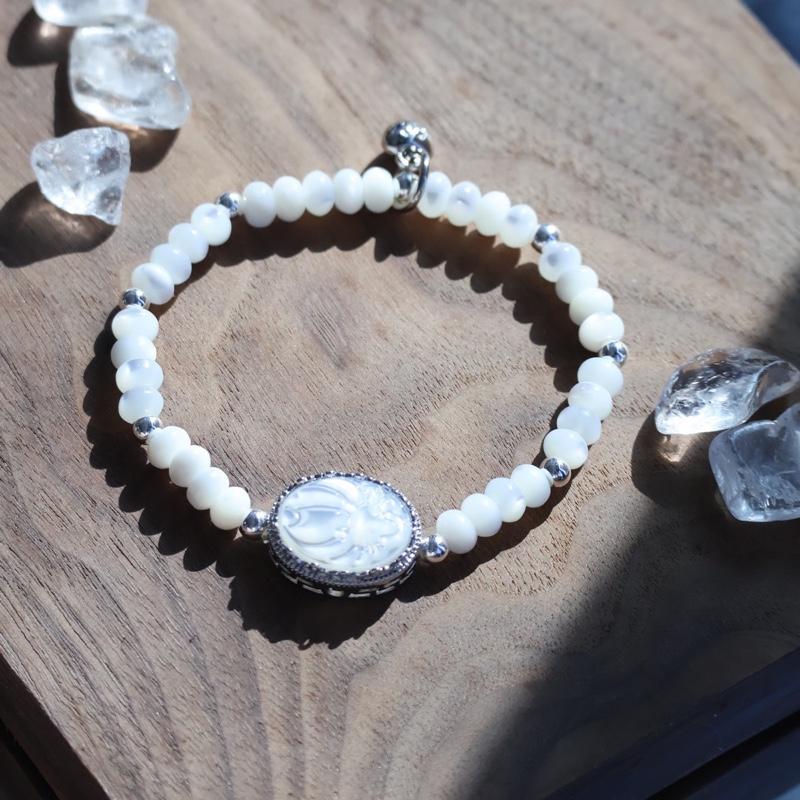 [Cheru Crystals] - White Conch Rondelles with White Conch Nine - TikTok ...