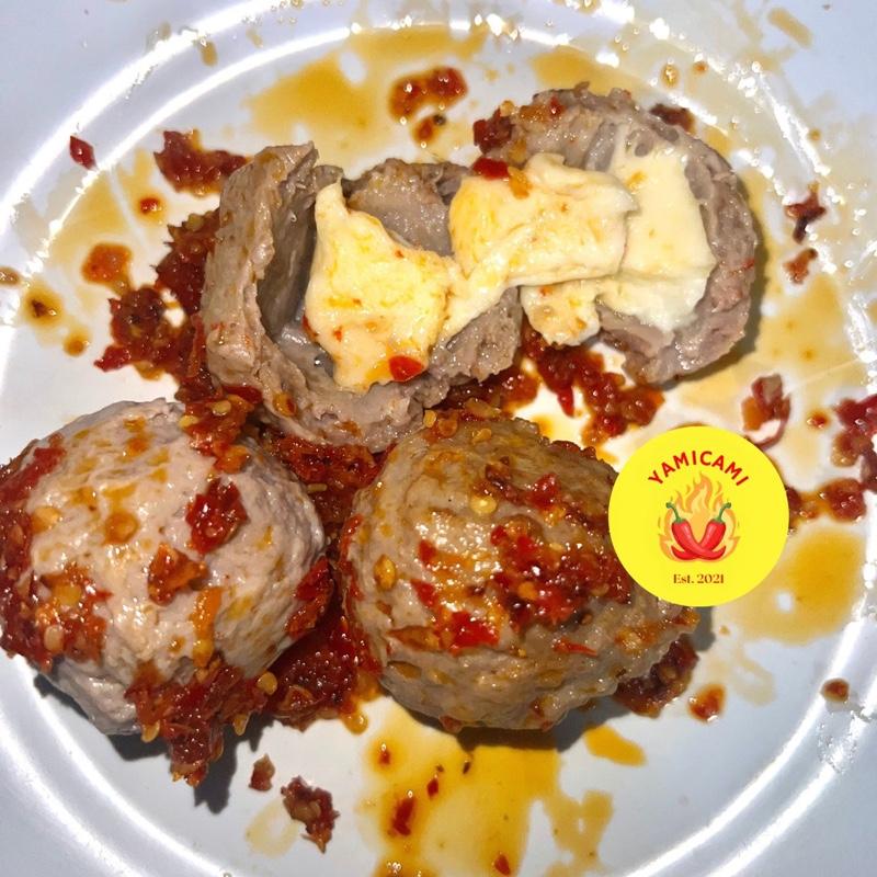 [HANYA KALSEL] PENTOL JUMBO CHEESE MELT SAMBAL TAICHAN ISI 4PCS - Shop ...