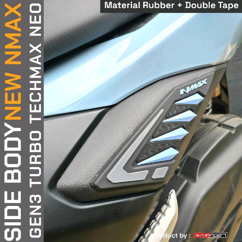 stiker rubber cover side body nmax turbo nmax neo nmax neo s techmax ...
