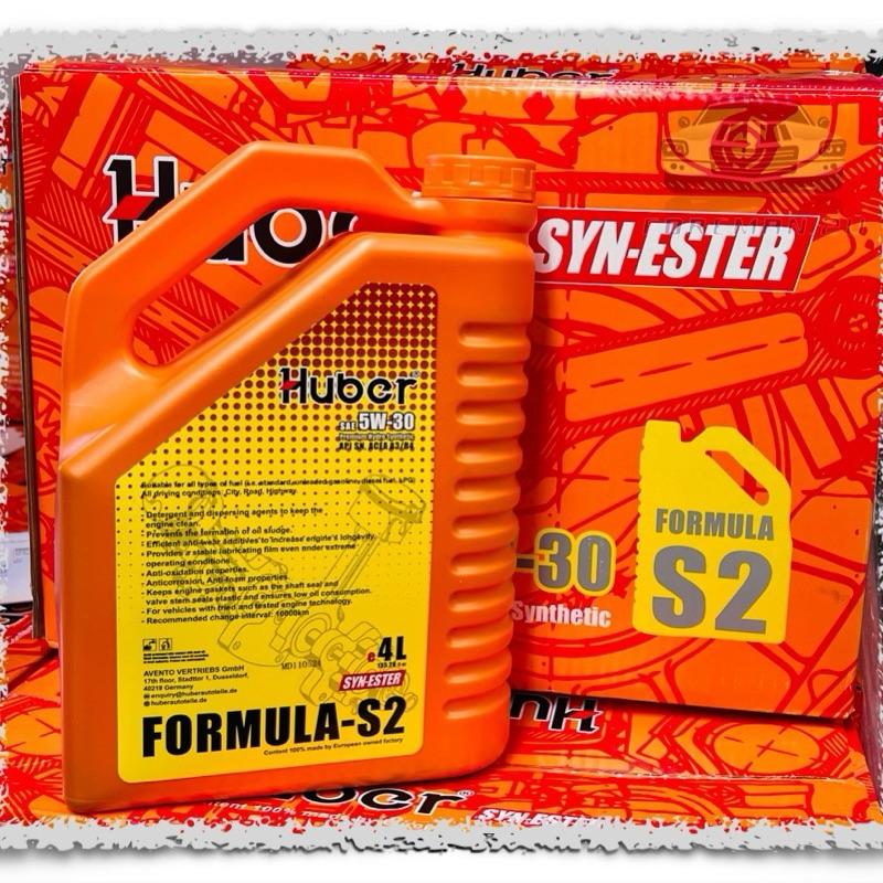 Huber engine oil formula semi synthetic S1 10w40 & S2 5w30 4Liters ...