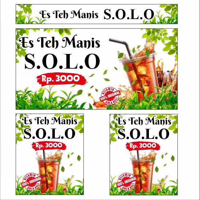 Spanduk Banner Es Teh Manis Solo Jumbo Gerobak Jualan - CingwangPrint ...