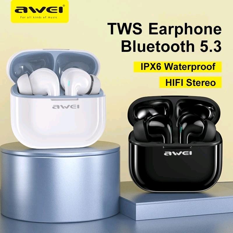 AWEI TWS T29 EARBUDS BLUETOOTH 5.3 WIRELESS EARPHONE WITH MI - TikTok ...