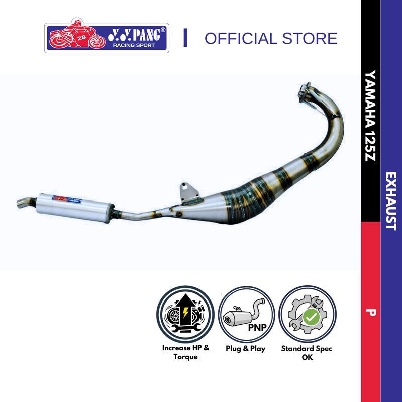 YYPANG Racing Exhaust Yamaha 125Z-P (125Z / 125ZR) - TikTok Shop Malaysia